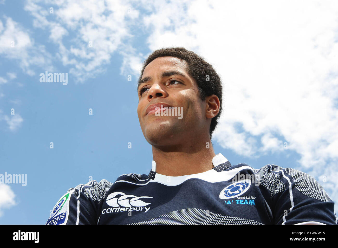 Rugby Union - Joe Ansbro Photo Shoot - Ramada Hotel. Scotland A's Joe ...