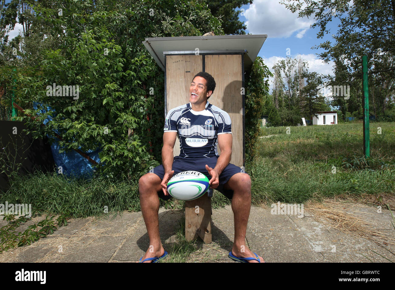 Rugby Union - Joe Ansbro Photo Shoot - Ramada Hotel Stock Photo - Alamy