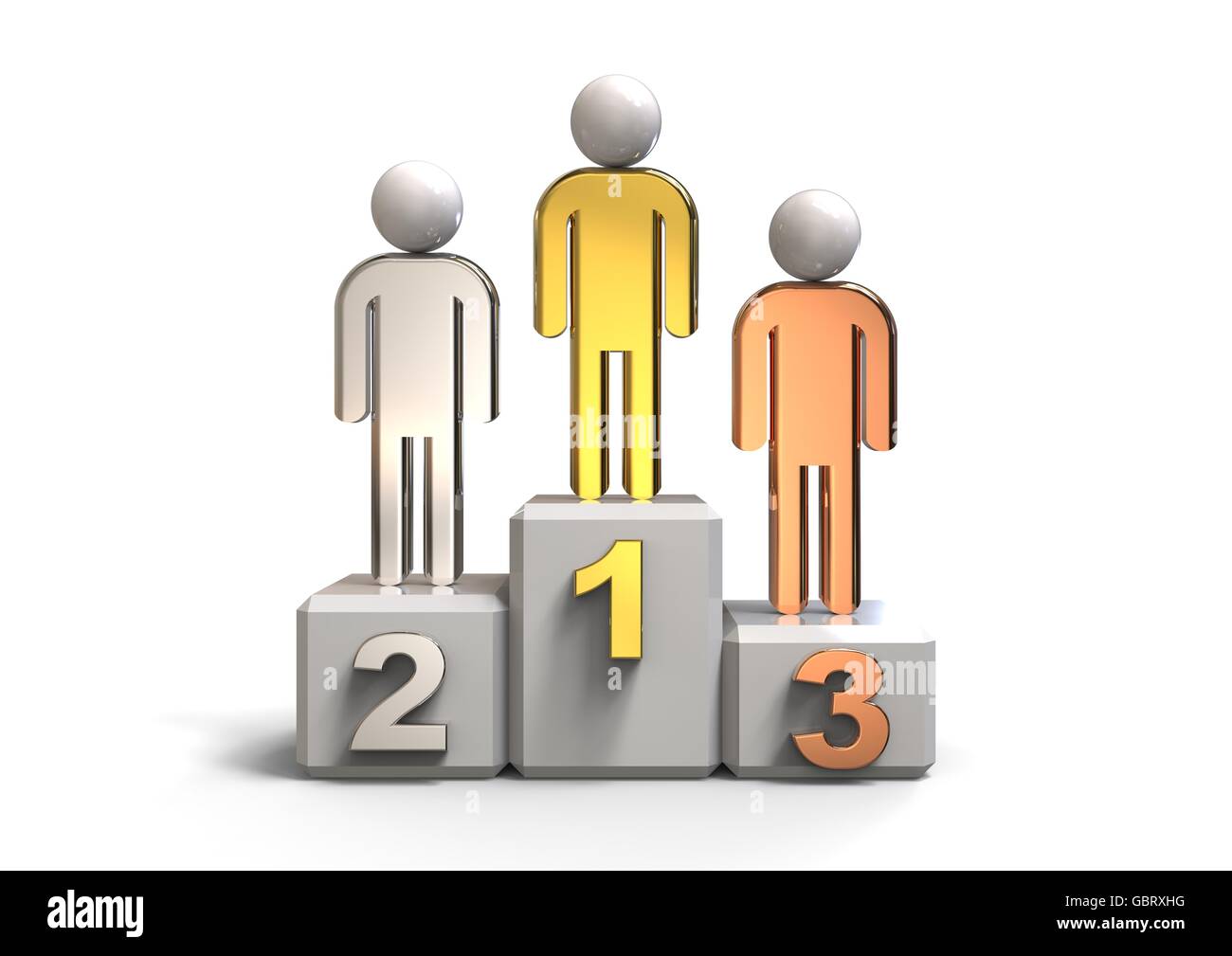 Olympic winner podium Cut Out Stock Images & Pictures - Alamy
