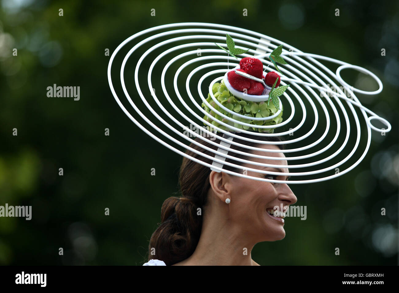 Isabell Kristensen arrives for the first day of Royal Ascot in high ...