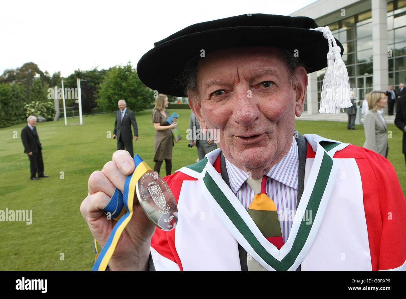 Brian Friel receives UCD Ulysses Medal. Legendary Playwright Brian ...