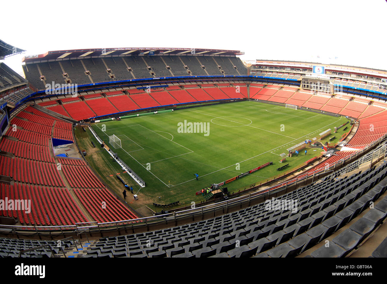 A general view of ellis park stadium hi-res stock photography and ...