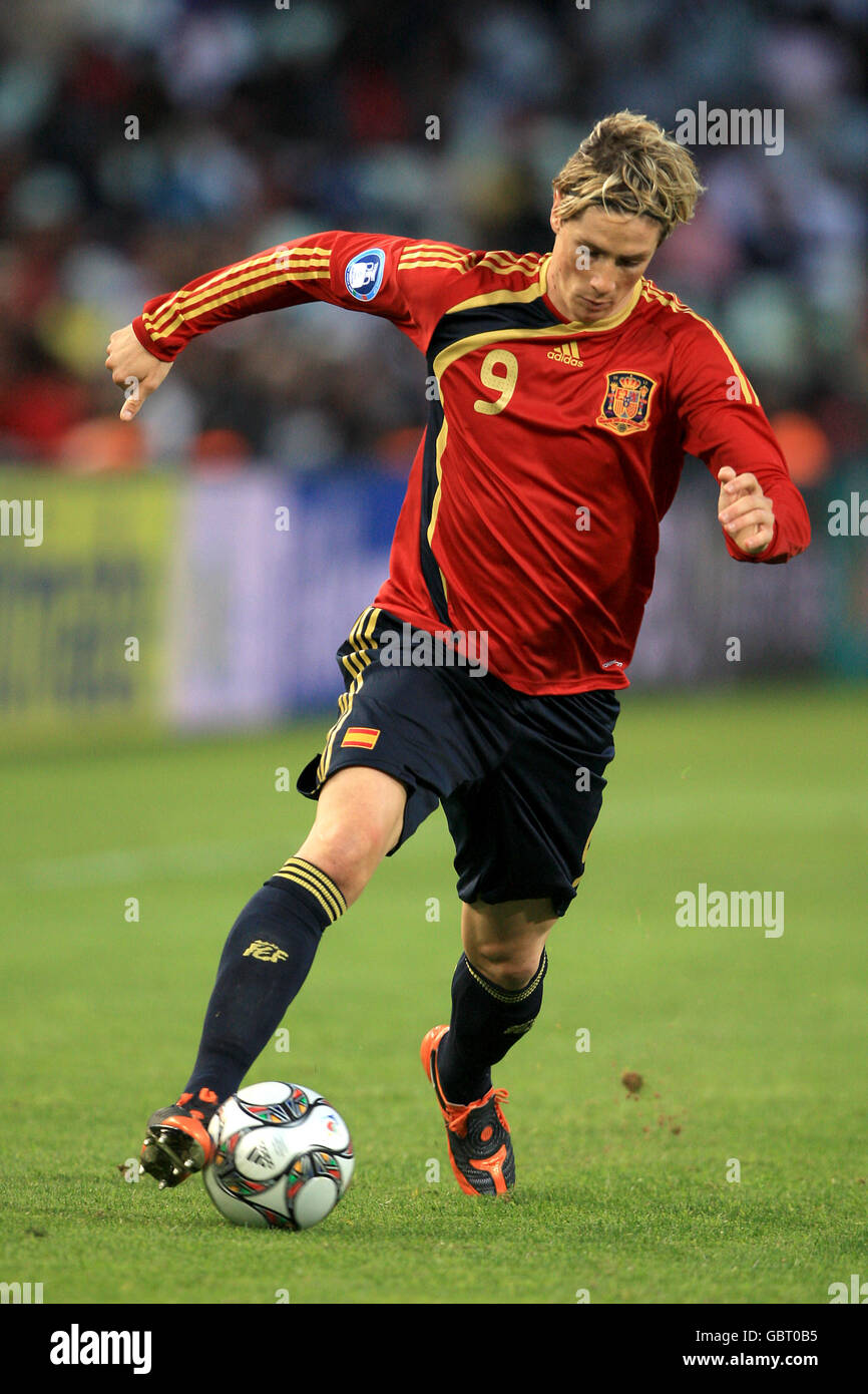 Soccer - Confederations Cup 2009 - Group A - Spain v Iraq - Free State ...