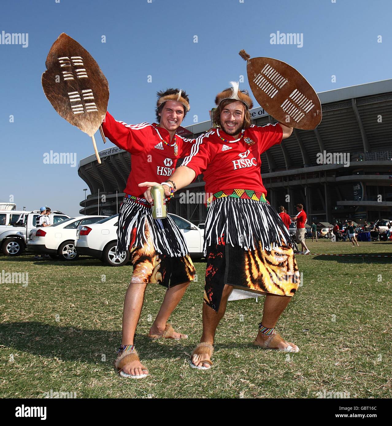 Lions tour rugby fans hi-res stock photography and images - Alamy