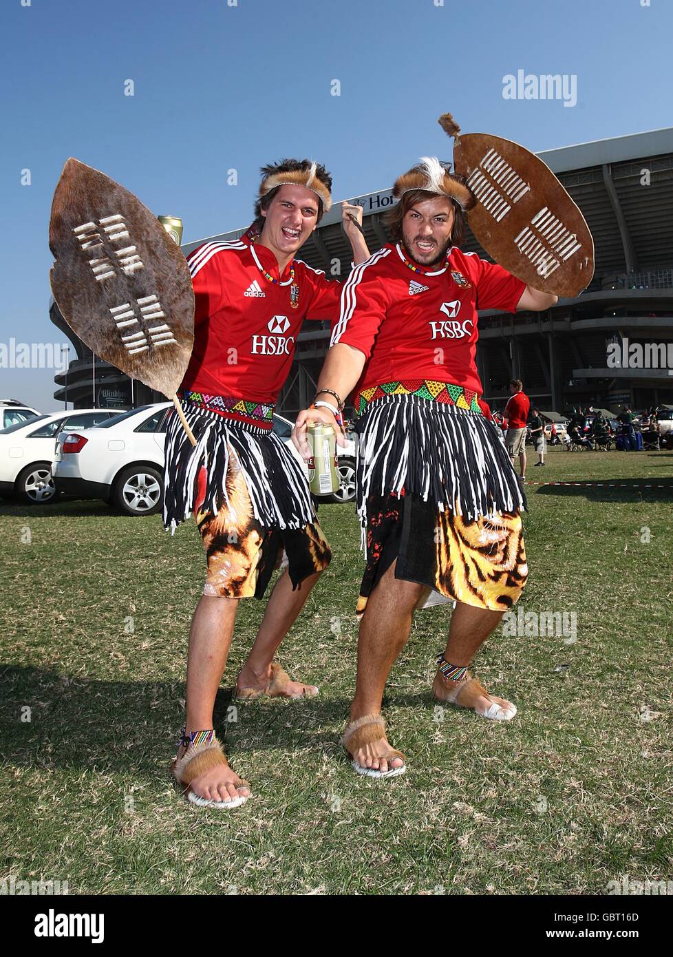 Lions tour rugby fans hi-res stock photography and images - Alamy
