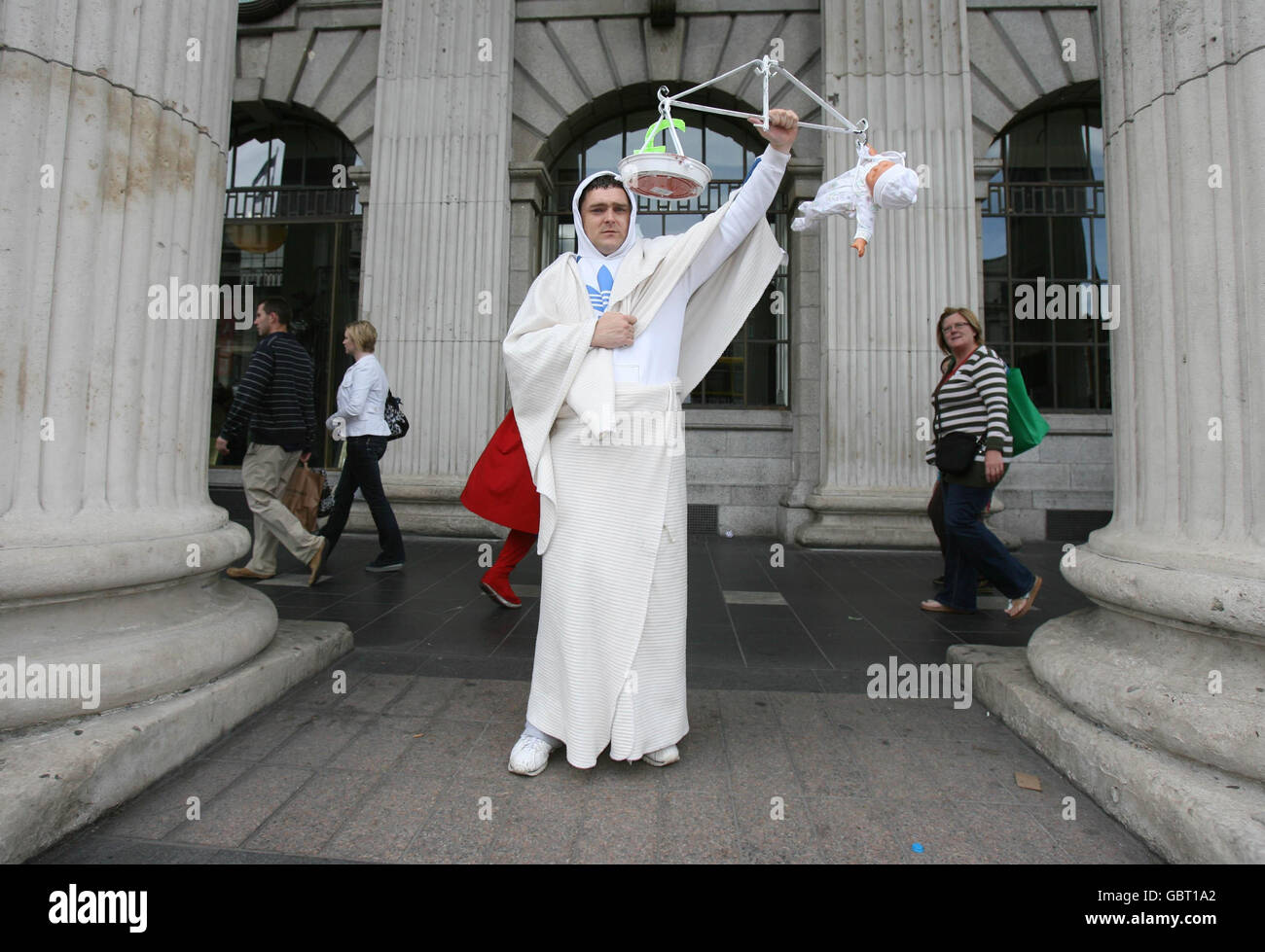 Irish fathers march Stock Photo - Alamy
