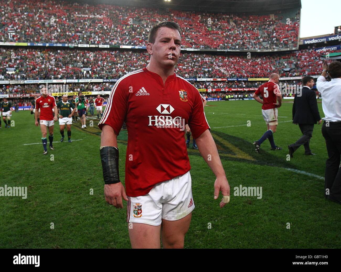 Rugby Union - Tour Match - First Test - South Africa v British and ...