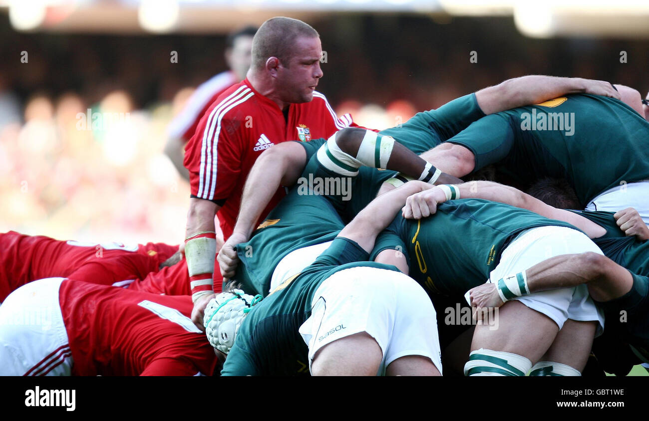 Rugbyu action lionsgames2009 hi-res stock photography and images - Alamy