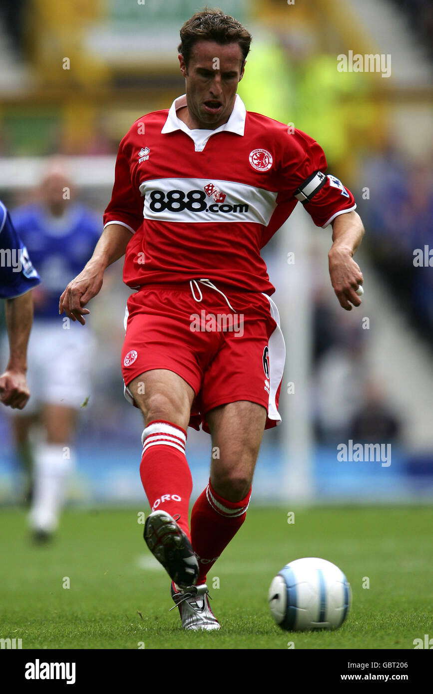 Soccer - FA Barclays Premiership - Everton v Middlesbrough. Gareth ...