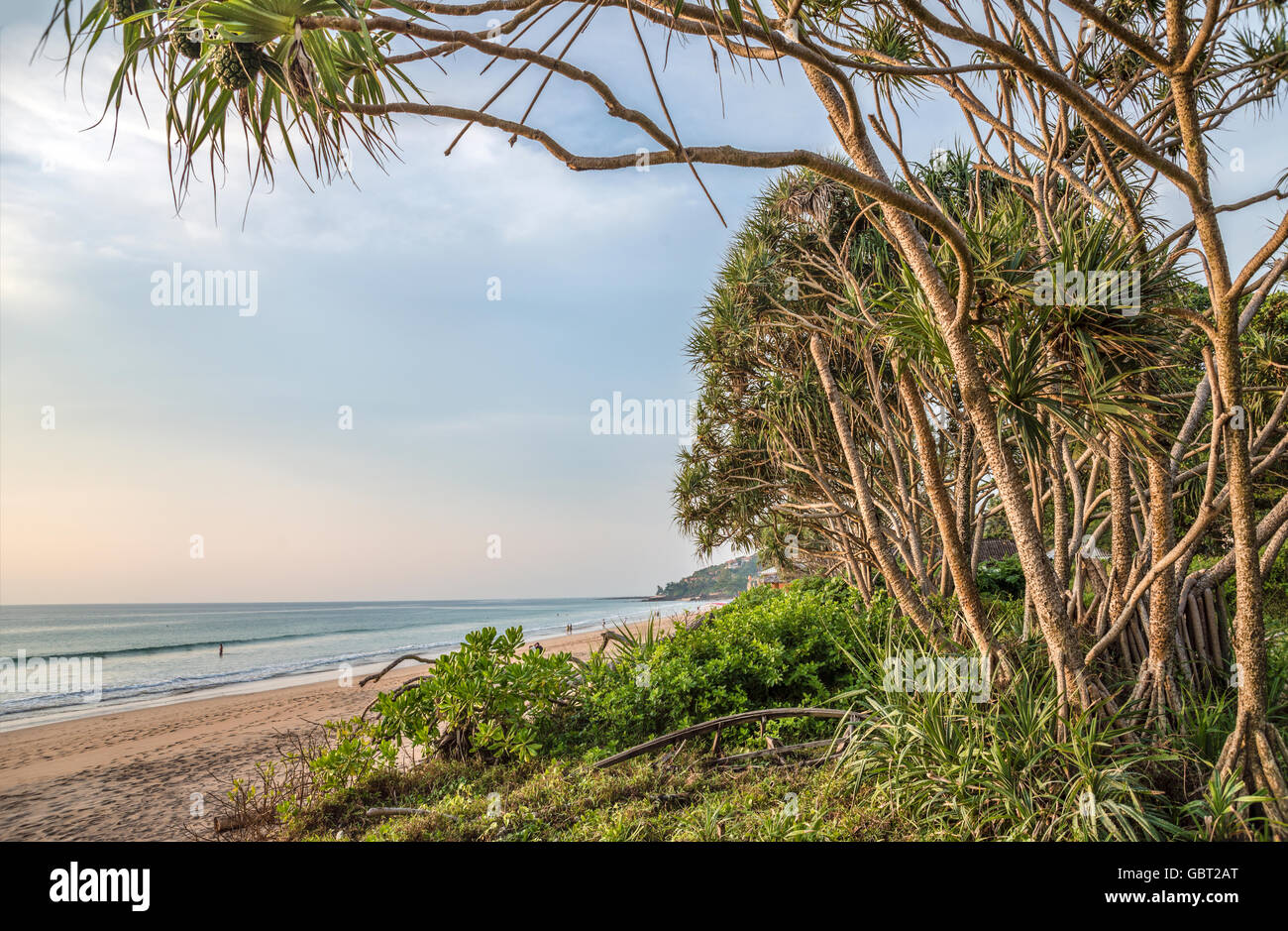 Scenic dusk at Klong Nin Beach at Koh Lanta Island, Krabi, Thailand ...
