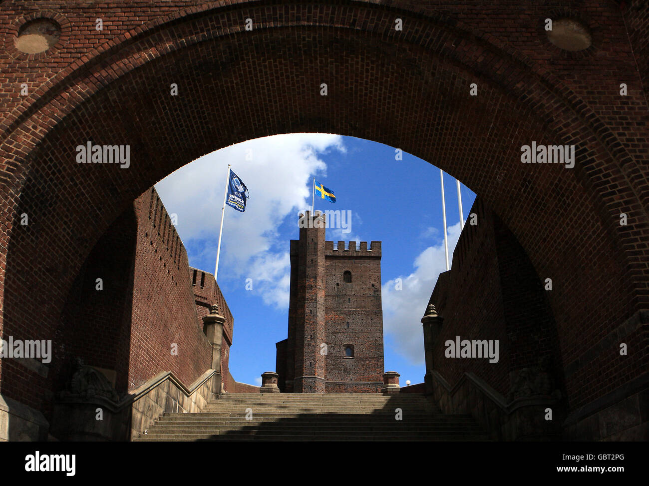 Travel Stock - Helsingborg - Sweden. General view of the Karnan Tower ...