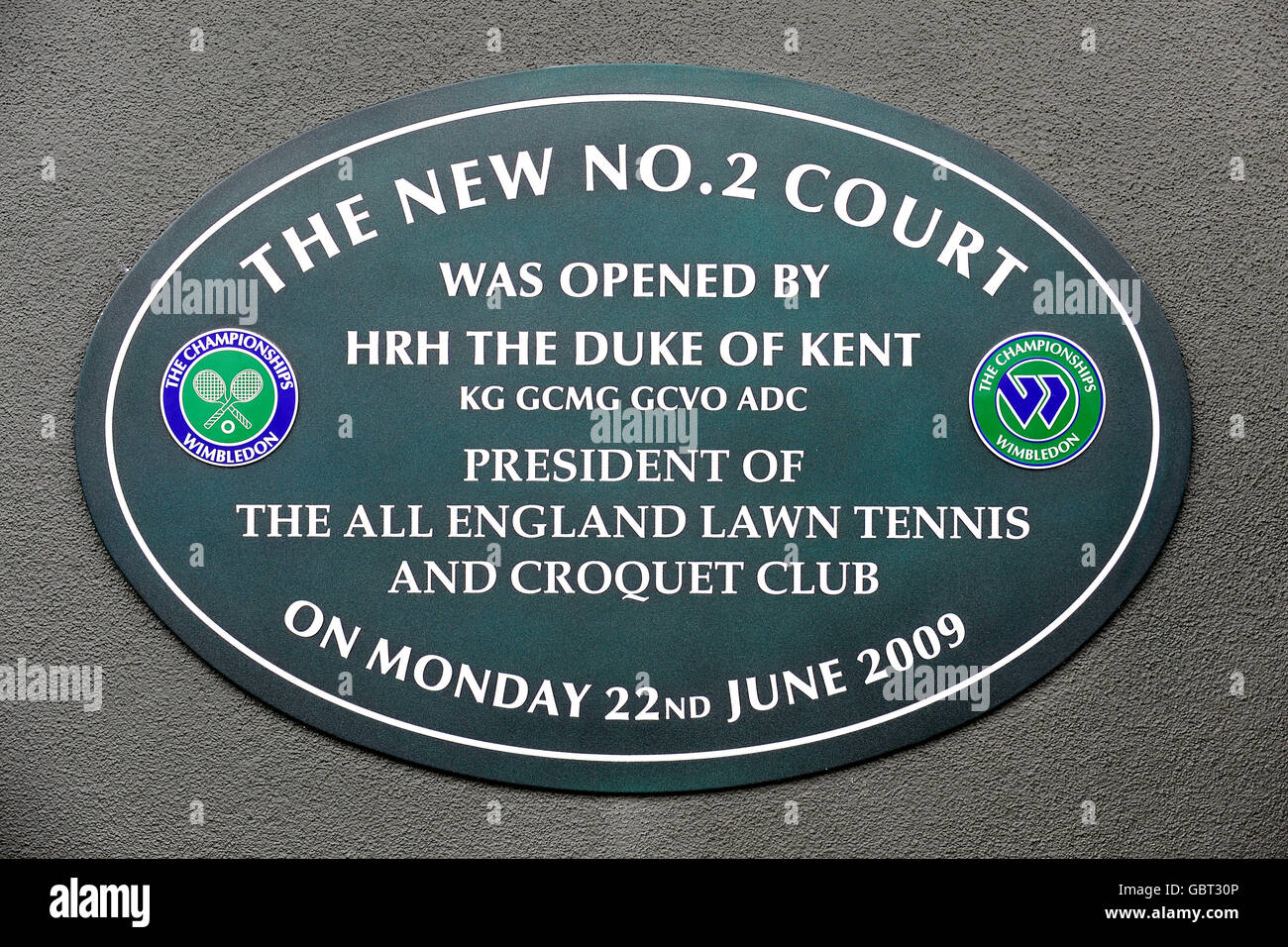 Wimbledon tennis sign general hi-res stock photography and images - Alamy
