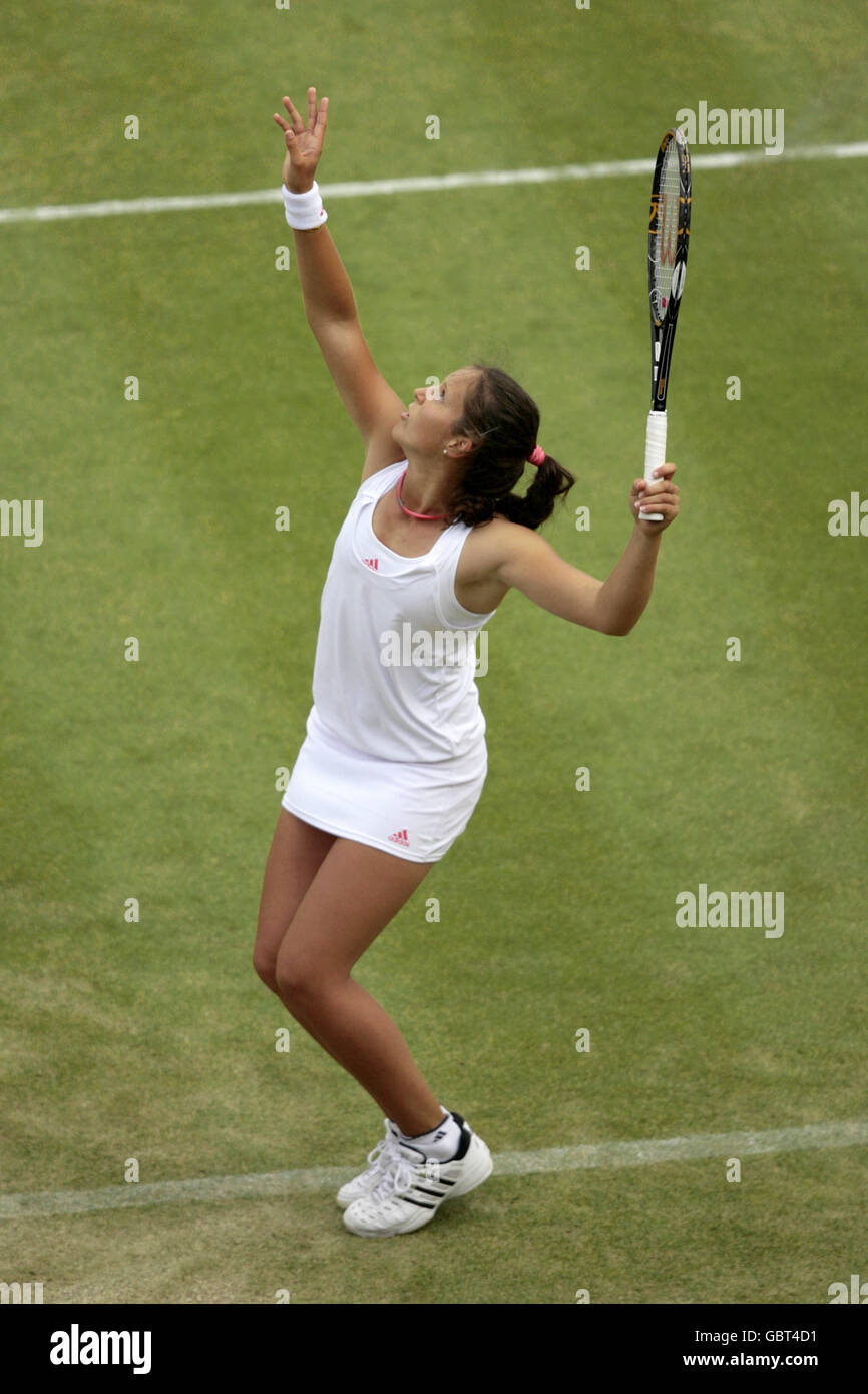 Great Britain's Laura Robson in action during her doubles match with ...
