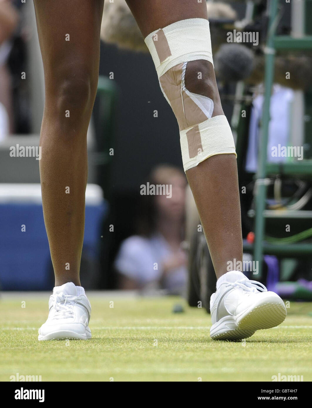 Leg strapped hi-res stock photography and images - Alamy