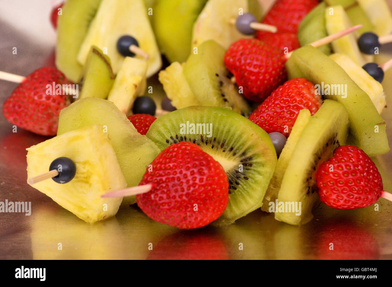 Fresh fruit in La Boqueria market, Barcelona. Catalonia, Spain Stock ...