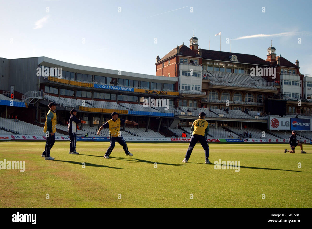 Cricket - ICC Champions Trophy 2004 - Australia v New Zealand Stock ...