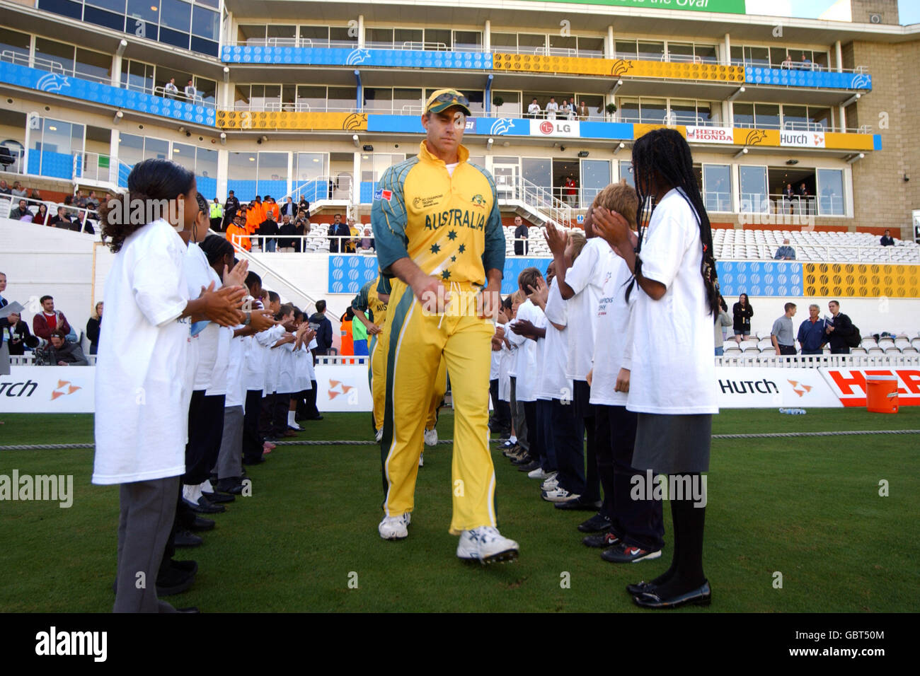 Cricket - ICC Champions Trophy 2004 - Australia v New Zealand Stock ...