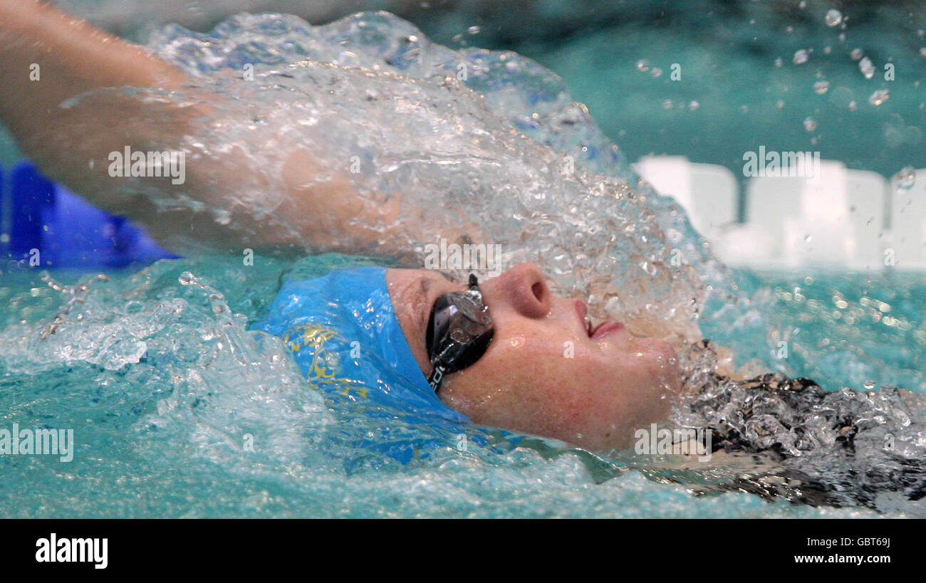 Hannah Miley in action during the Scottish Gas National Open Swimming ...