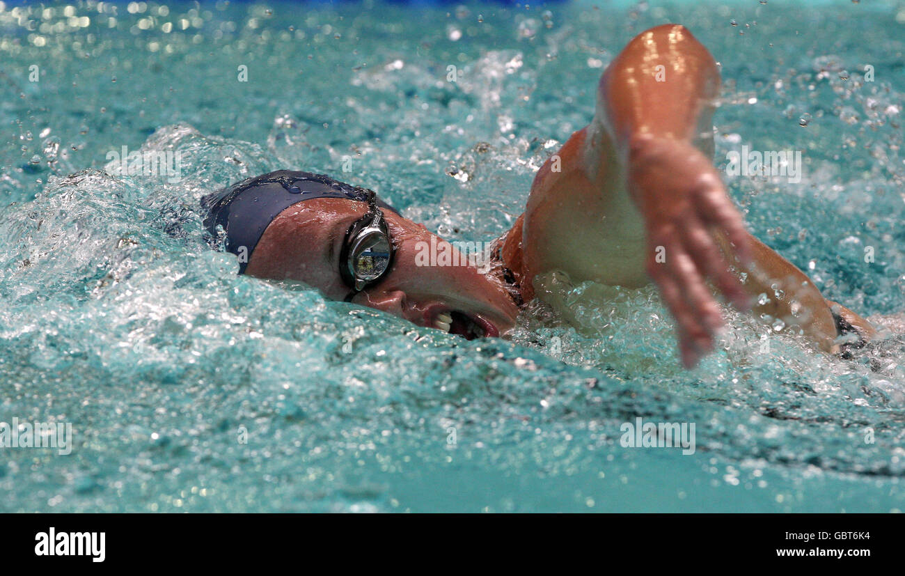 Alice McCall in action during the Scottish Gas National Open Swimming ...