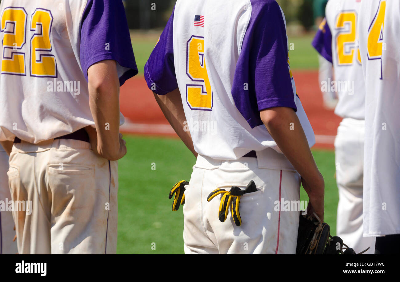 Ball in players hand hi-res stock photography and images - Alamy