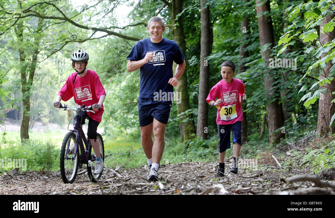 Running monster hi-res stock photography and images - Alamy