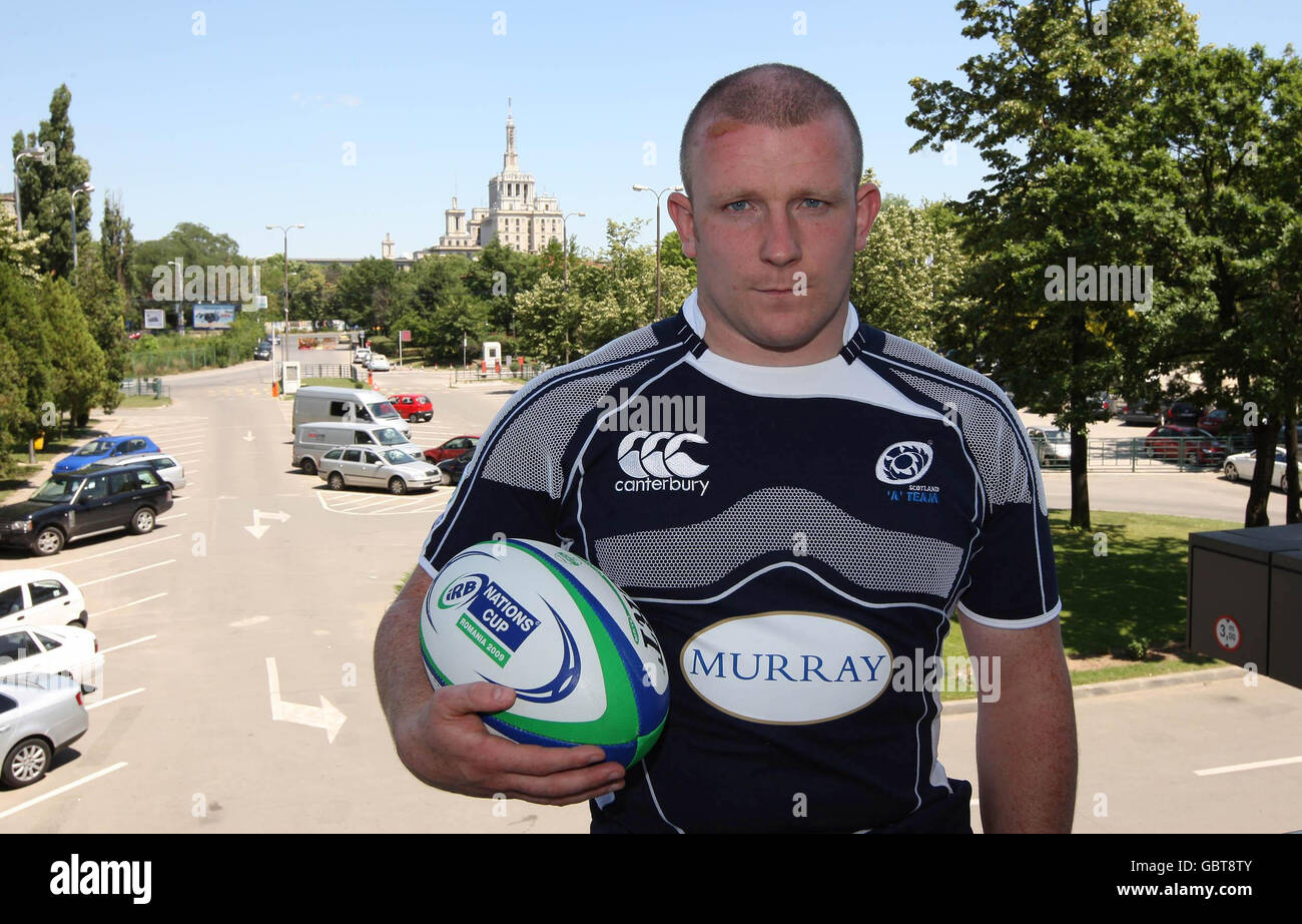 Scotland A's Scott Lawson following a press conference at the Ramada ...