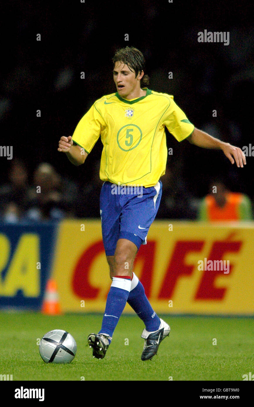 Soccer - International Friendly - Germany v Brazil. Edmilson, Brazil ...