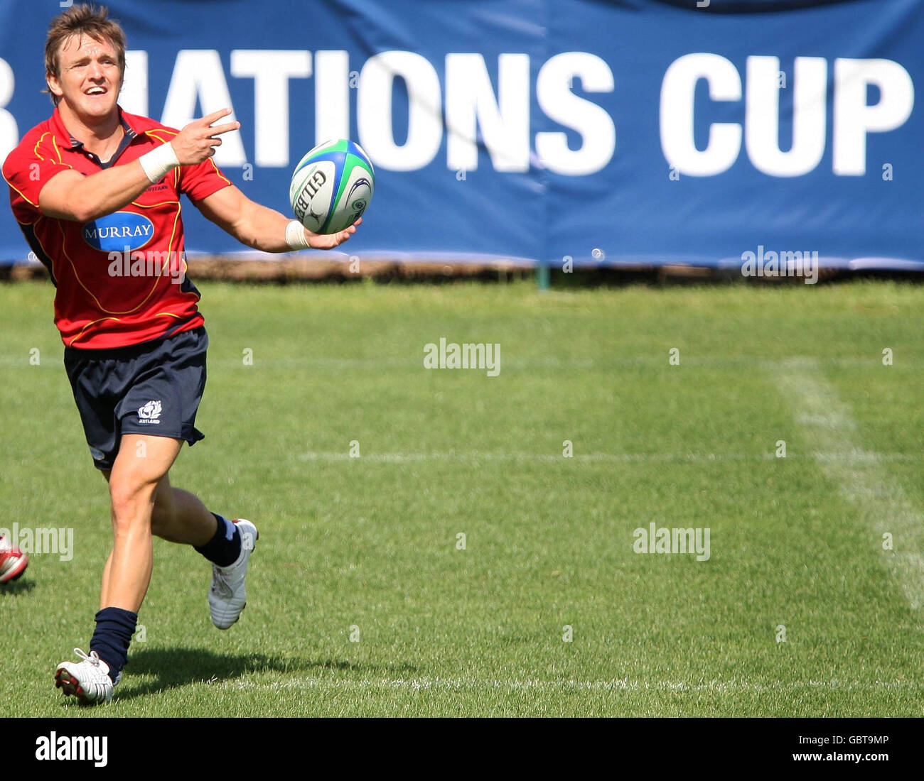 Scotland A's Rory Lawson who has been named captain for the game ...