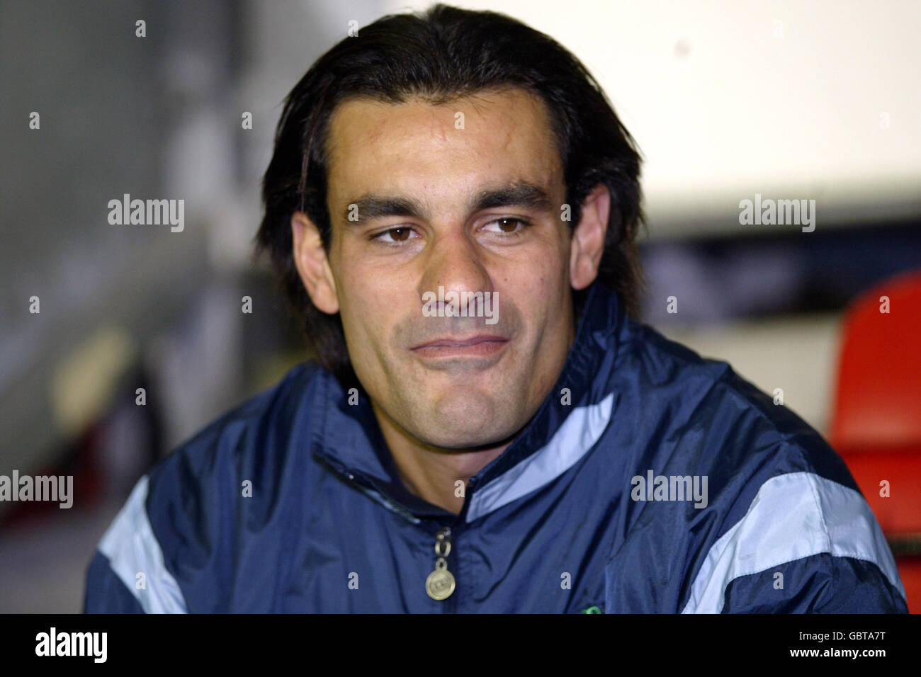 Burnleys new signing jean louis valois starts on the bench hi-res stock ...