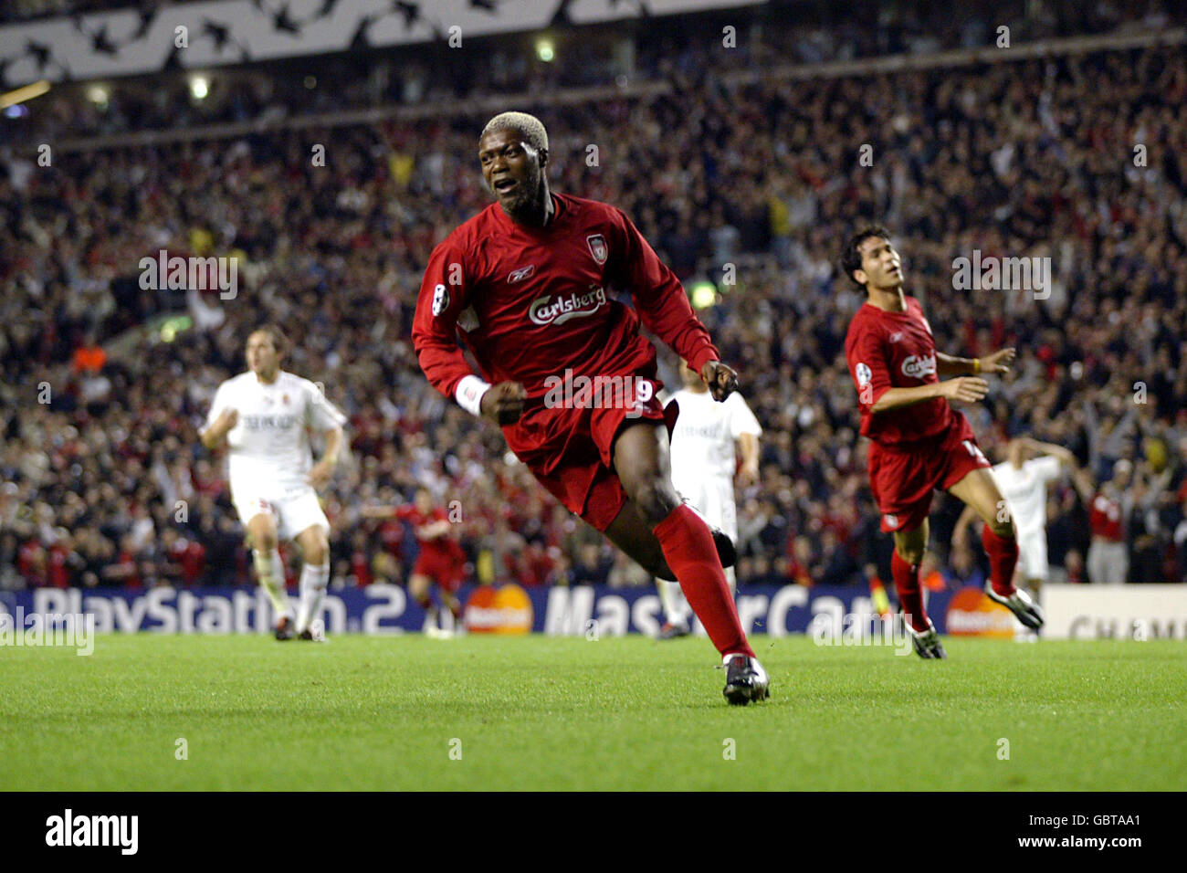 Soccer - UEFA Champions League - Group A - Liverpool v Monaco Stock ...