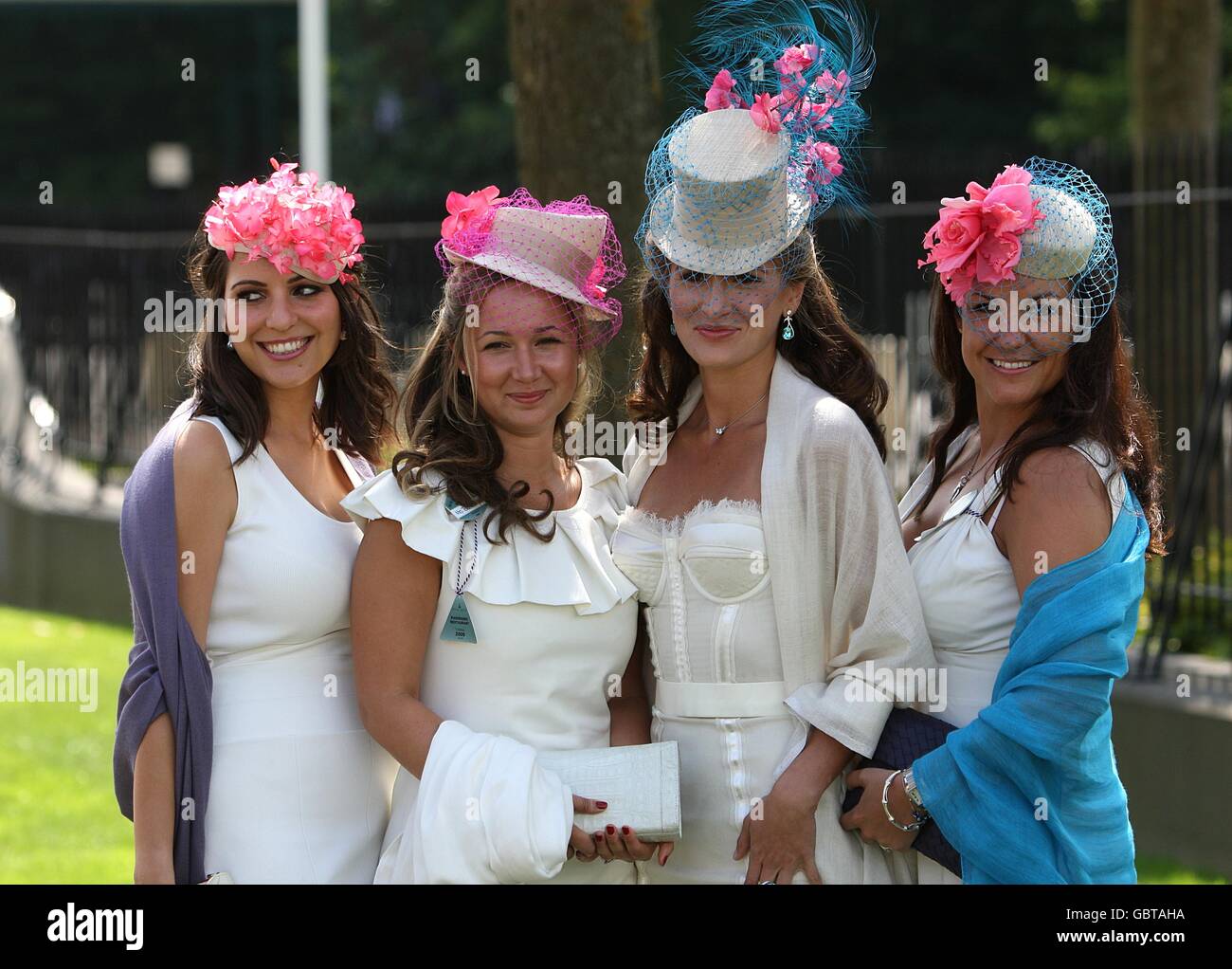 (left to right) Sophie Barnaz, Pala Bavis, Tanaz Bizadji and Alexandra ...