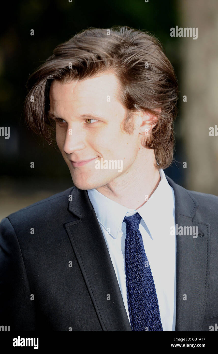 Matt Smith arrives for the first night of Ballets Russes at the Sadlers ...