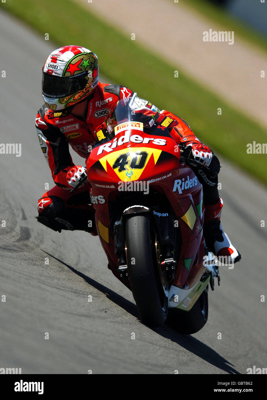 Moto visk british superbike championship practice donington park hi-res stock photography and ...