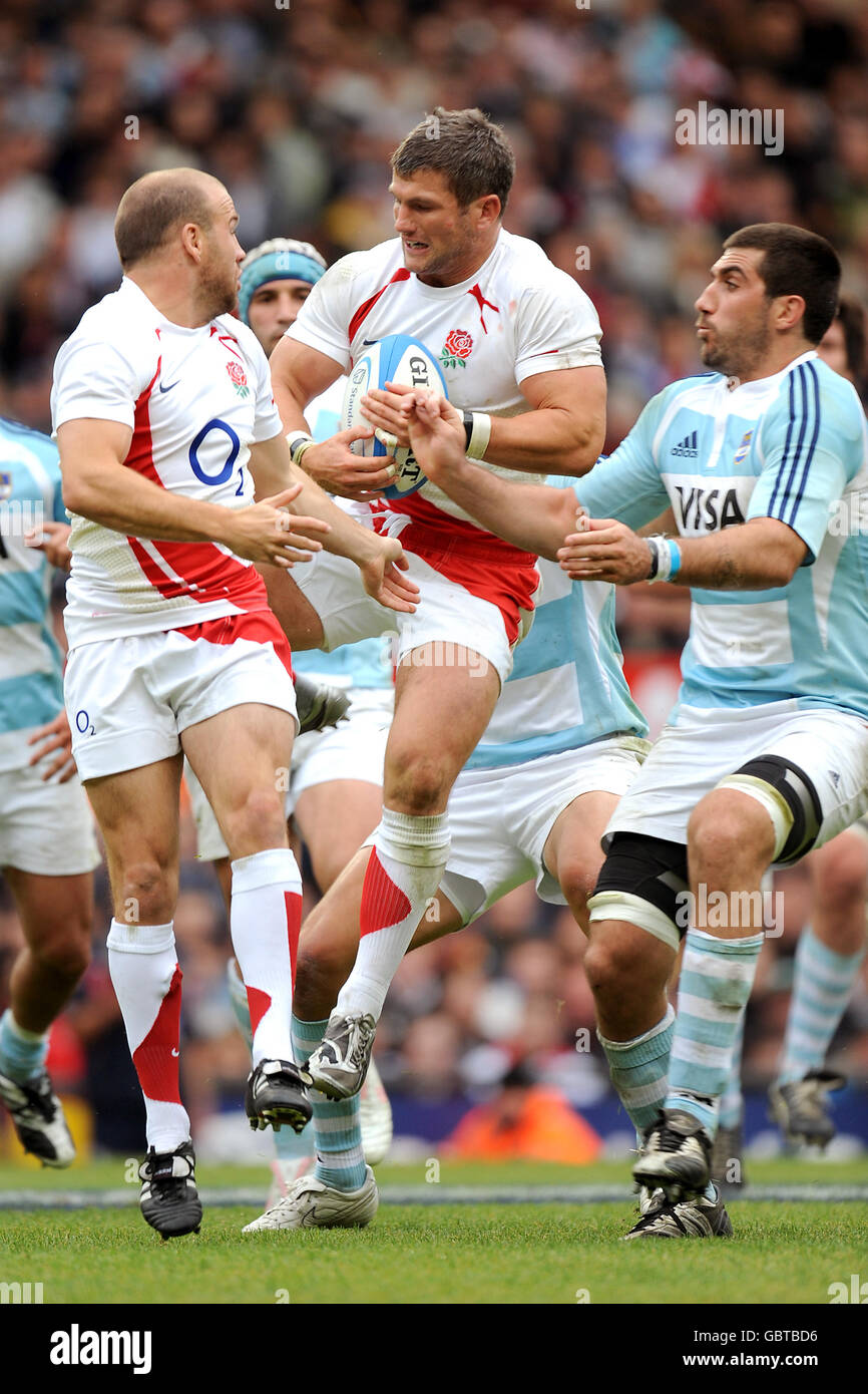 Rugby Union - The Standard Bank Cup - Argentina v England - Old ...