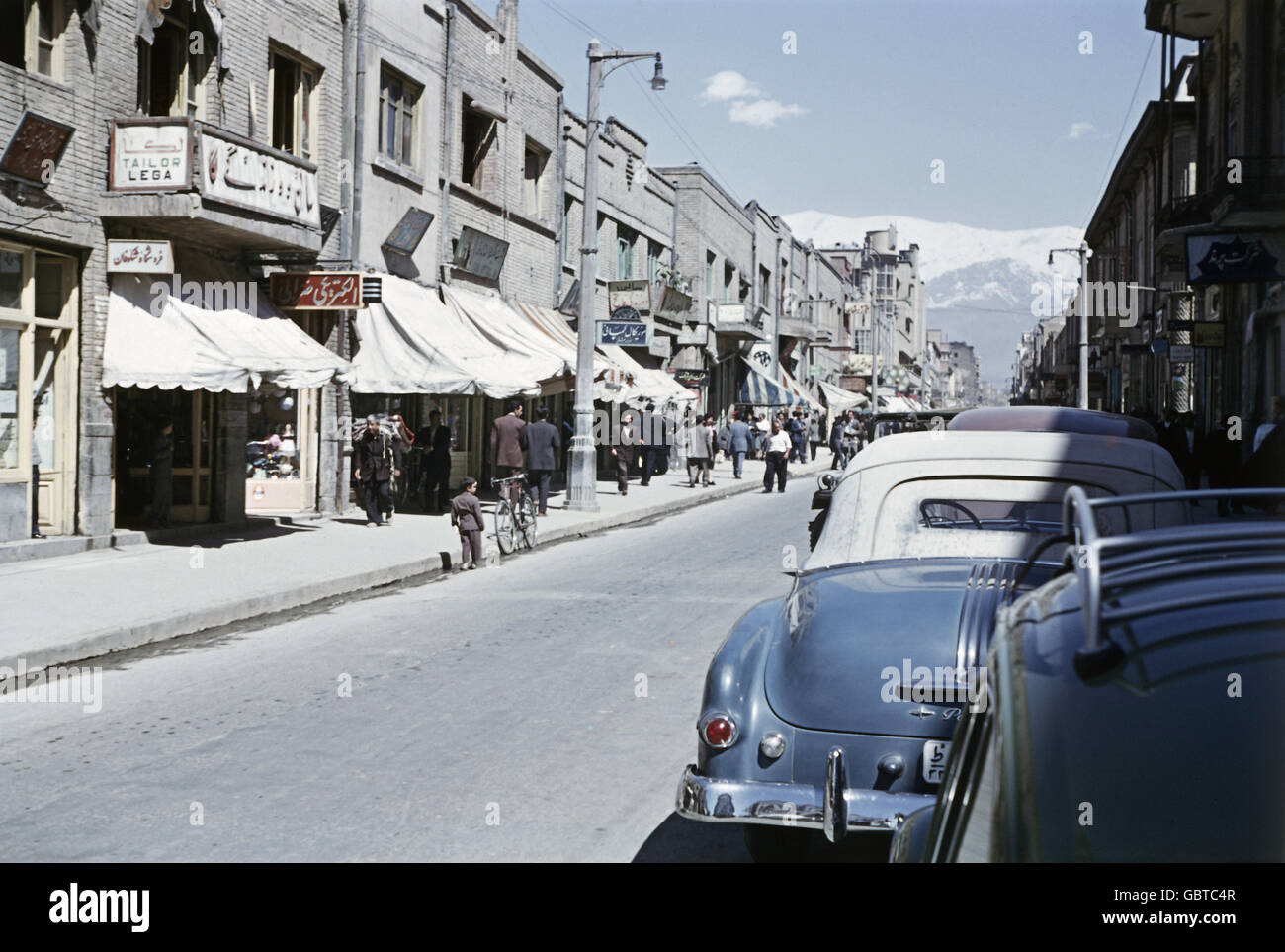 geography / travel, Iran, Tehran, city view / cityscapes, street scene ...