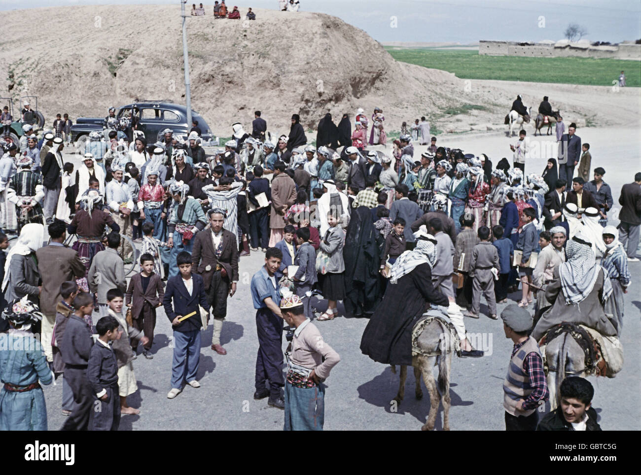 geography / travel, Iraq, people, local inhabitants in Mosul, 1955 ...