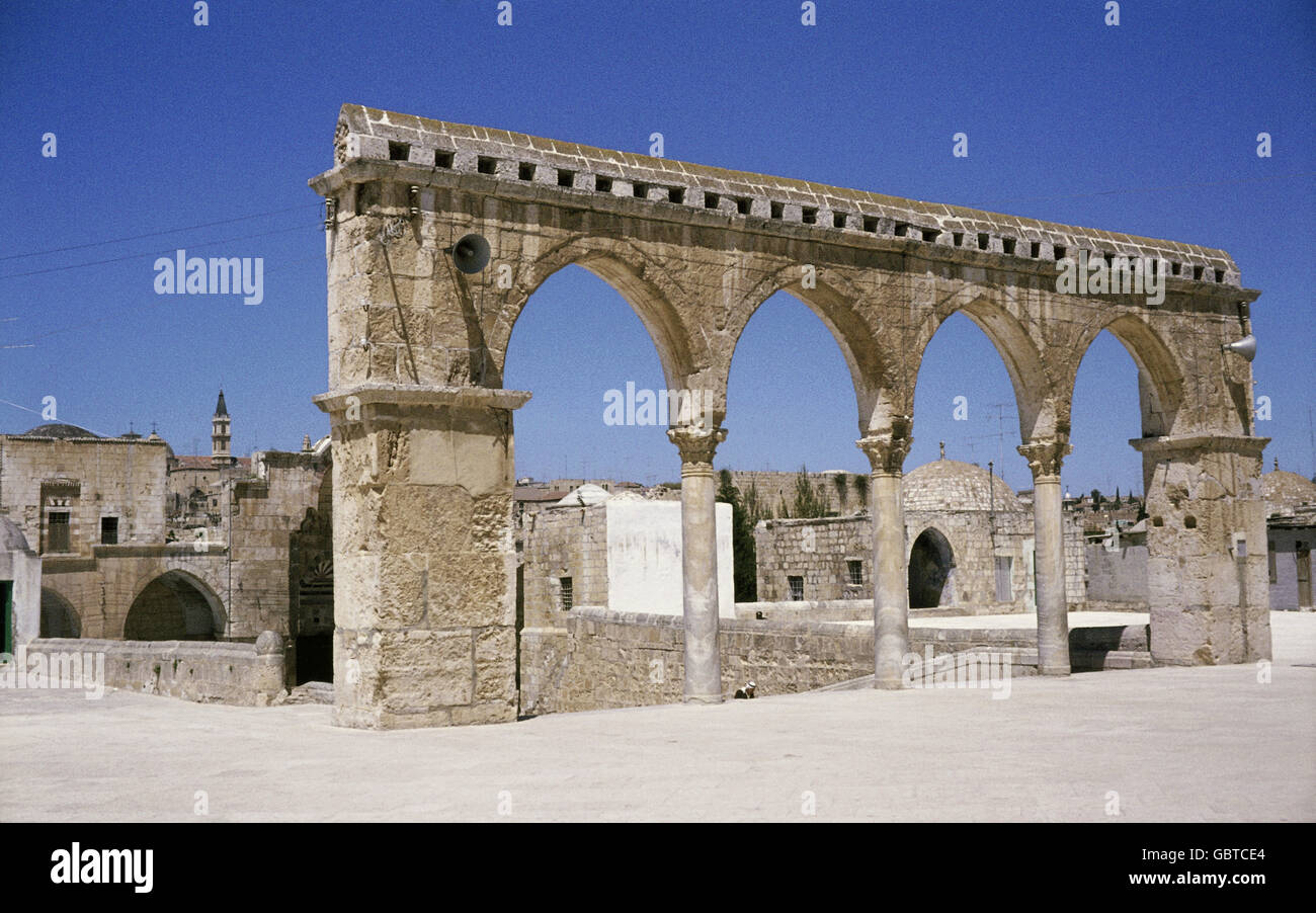 geography / travel, Israel, Jerusalem, Old Jerusalem, gate on the ...