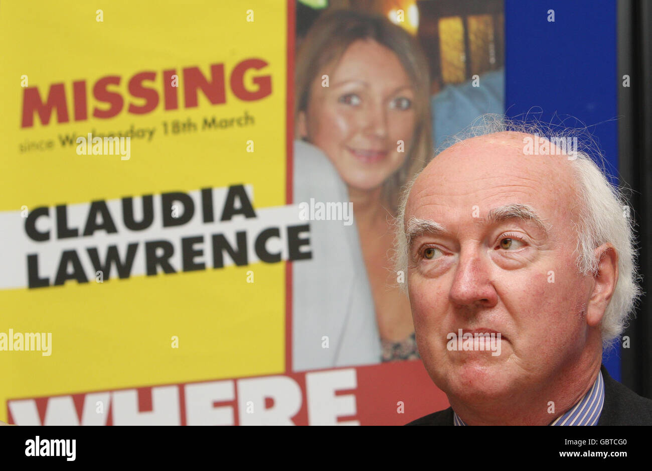 Peter Lawrence, the father of missing chef Claudia Lawrence, speaks at ...