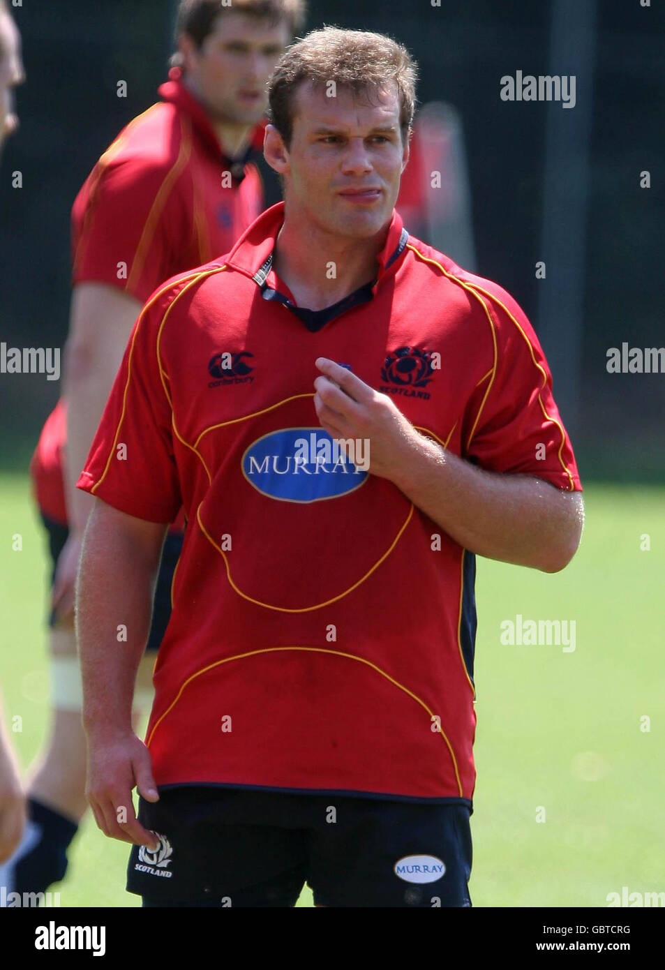 Scotland 'A's Geoff Cross during a Scotland A training session at the ...