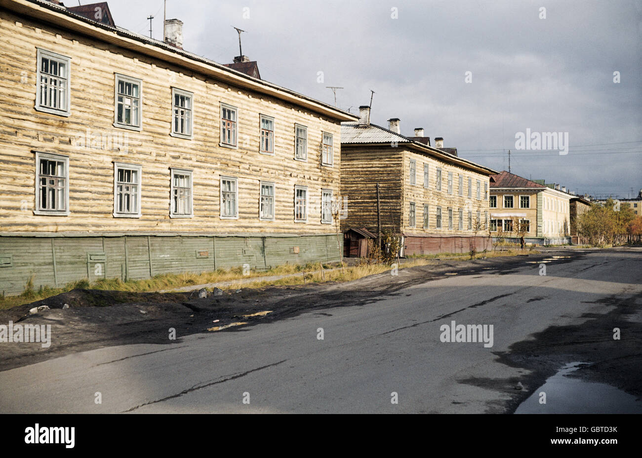 geography / travel, Russia, Murmansk, old town, view, 1972, Additional ...