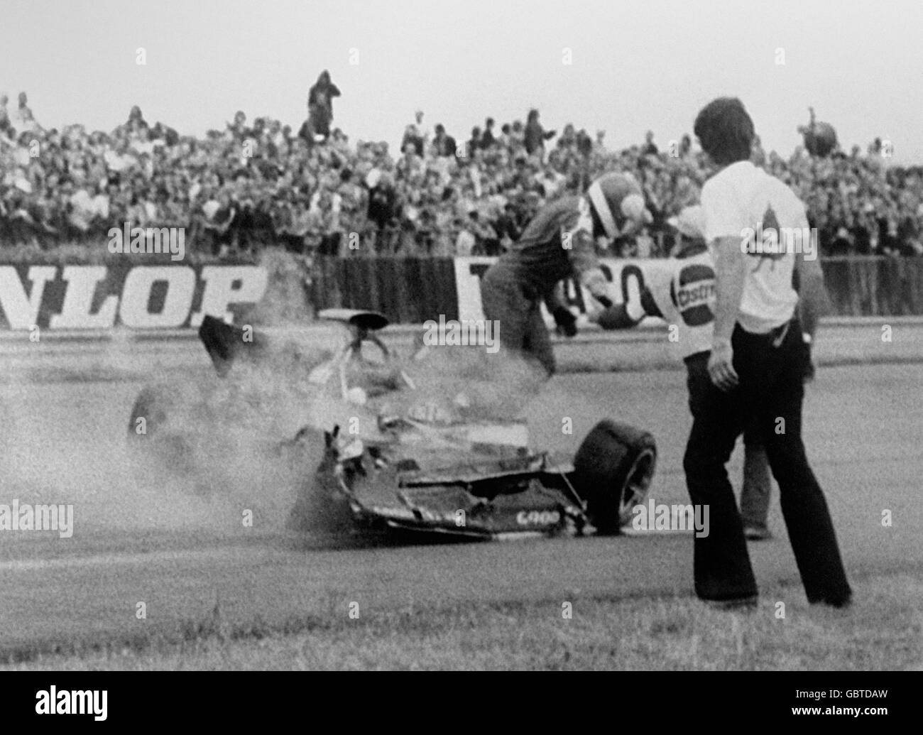 Formula one wrecked car hi-res stock photography and images - Alamy