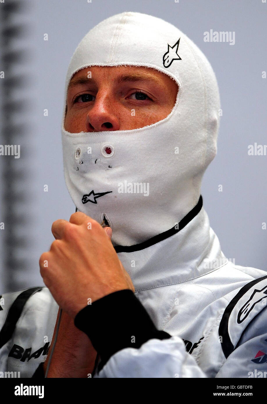 Racing driver balaclava hi-res stock photography and images - Alamy