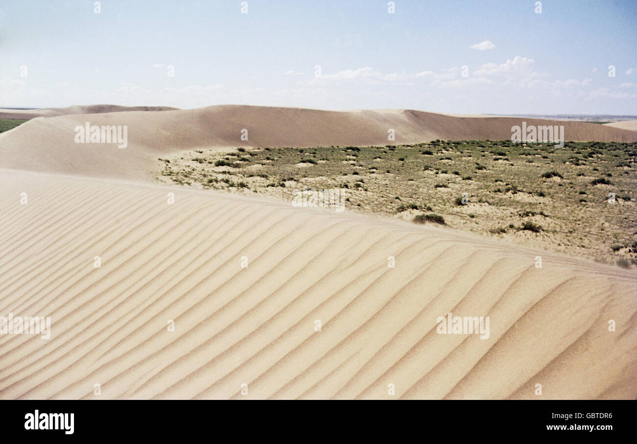geography / travel, Mongolia, Gobi Desert, dunes, 1971, Additional ...