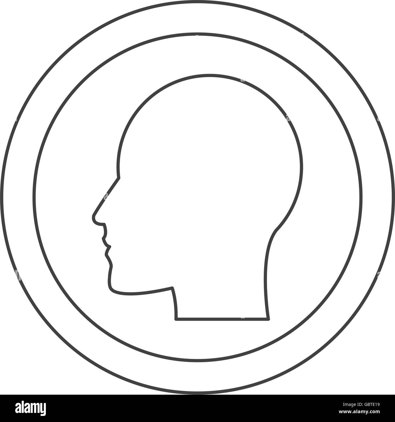 Boy inside computer Stock Vector Images - Alamy