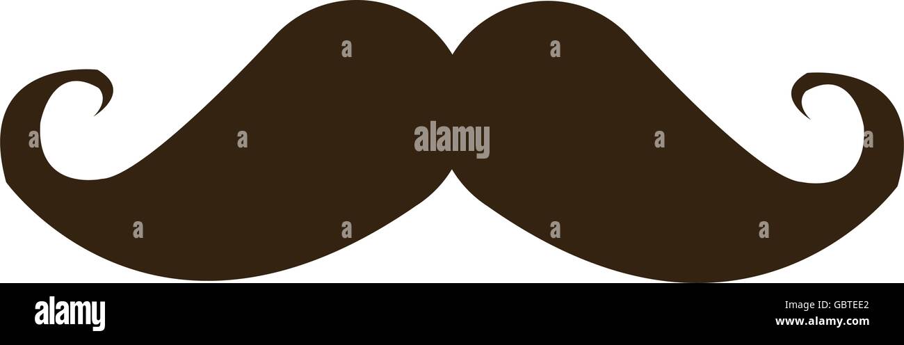 curly mustache icon Stock Vector Image & Art - Alamy