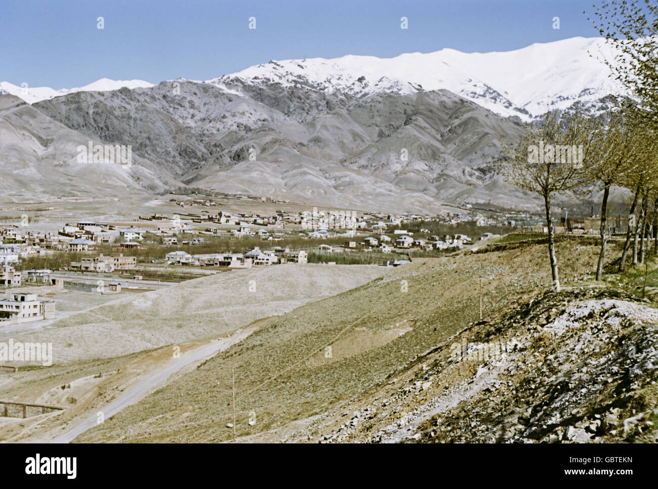 geography / travel, Iran, landscape near Tehran, 1955, Additional ...