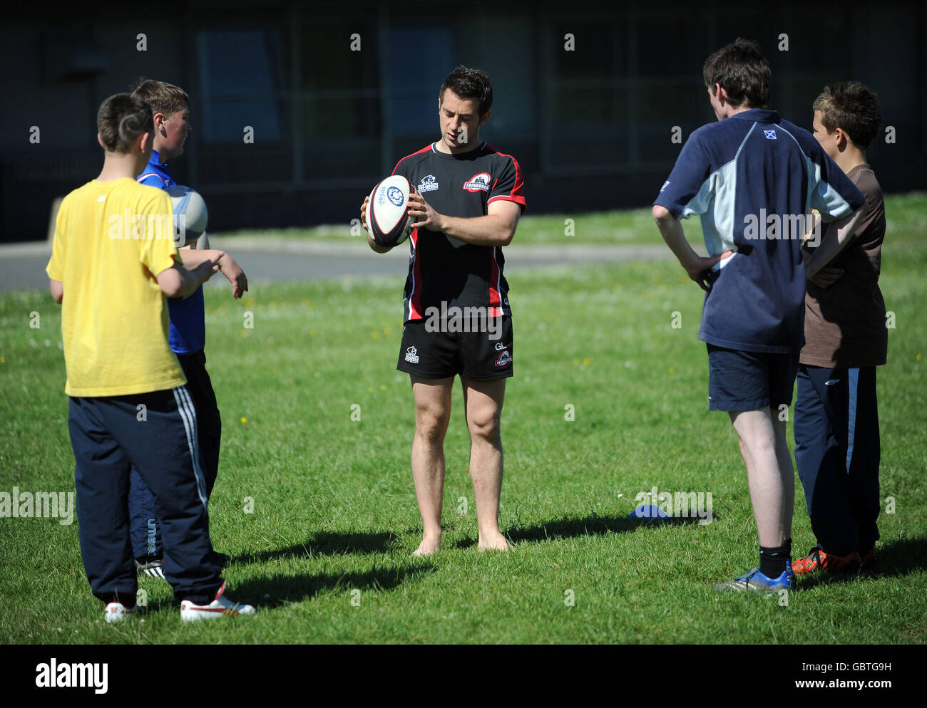 Edinburgh Rugby players David Young and Andrew Turnbull join Mark ...