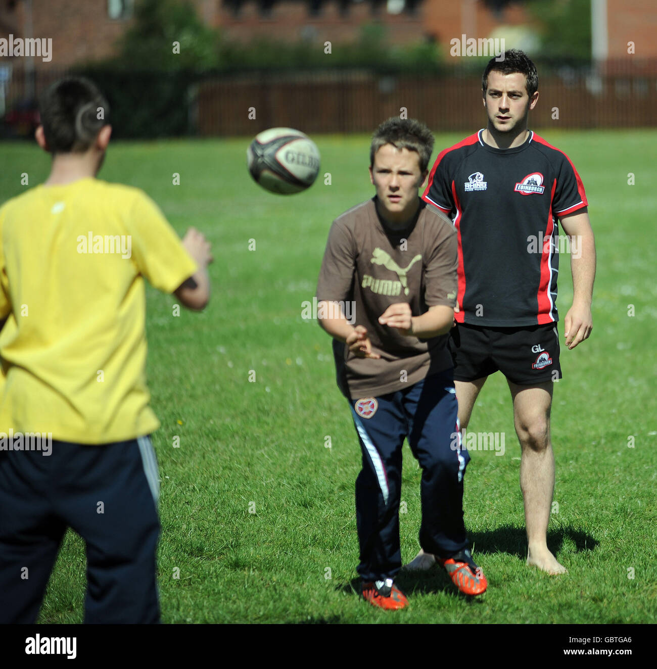Edinburgh Rugby players David Young and Andrew Turnbull join Mark ...