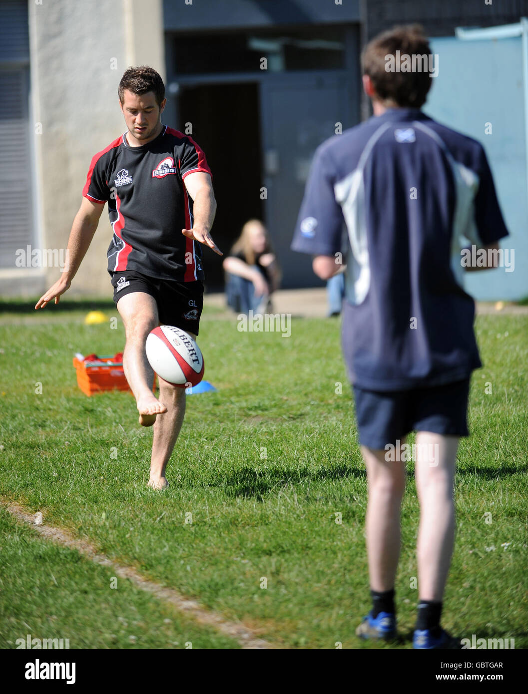 Edinburgh Rugby players David Young and Andrew Turnbull join Mark ...