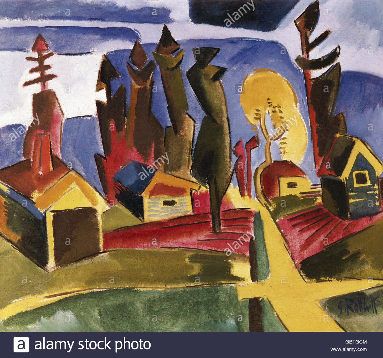 Karl Schmidt Rottluff Stock Photos & Karl Schmidt Rottluff Stock Images ...